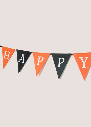 Happy Halloween Bunting (180cm) - Matalan