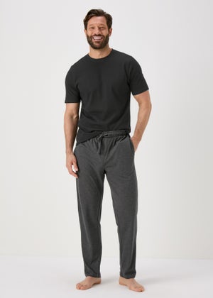 Black Essential Pyjamas Set - Matalan