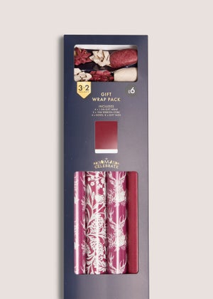 Winter Poem Compendium Wrapping Set - Matalan