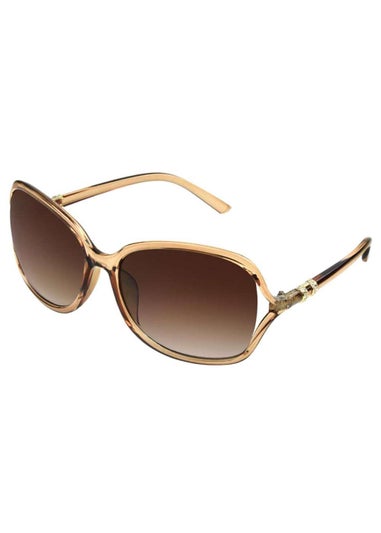 Foster Grant Diamante Rectangle Frame Sunglasses - Matalan