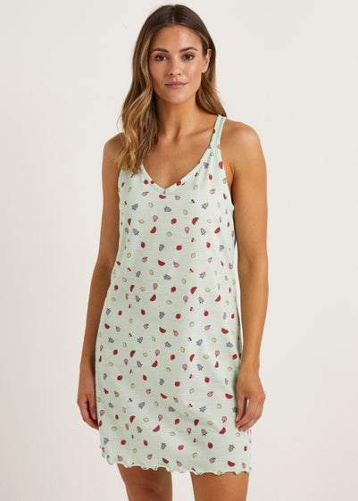 2 Pack Multicoloured Strappy Nighties - Matalan