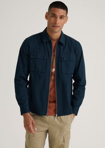 Mens Shacket | Black & Navy Shackets & Overshirts – Matalan