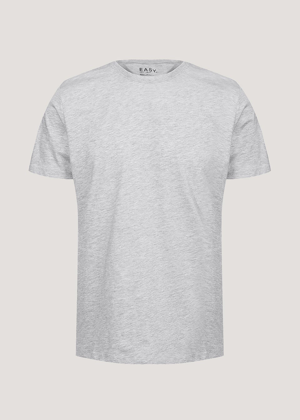 Grey Essential Crew Neck T-Shirt - Matalan