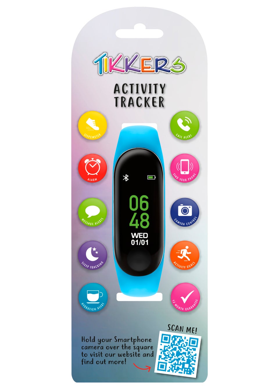 Kids Tikkers Smart Activity Watch (One Size) - Matalan