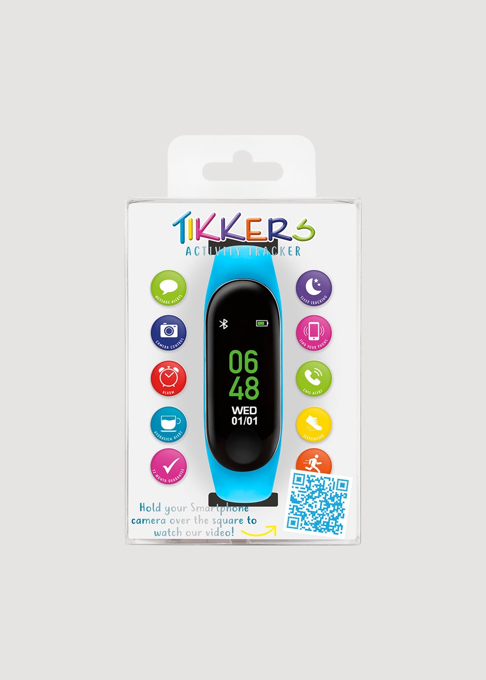 Kids Tikkers Smart Activity Watch (One Size) - Matalan