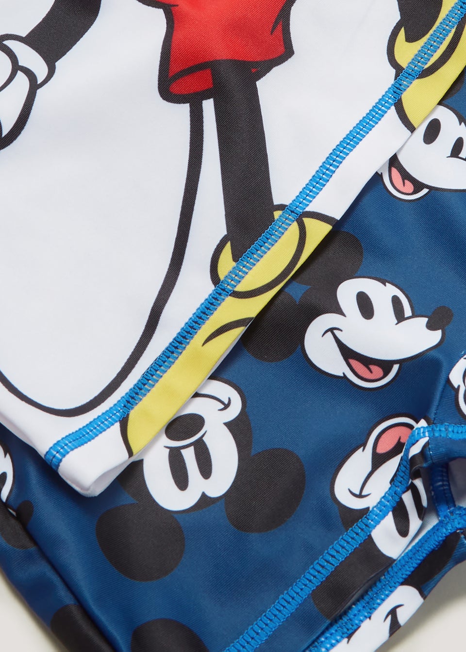 Kids Navy Disney Mickey Mouse Swim Set (6mths-5yrs) - Matalan
