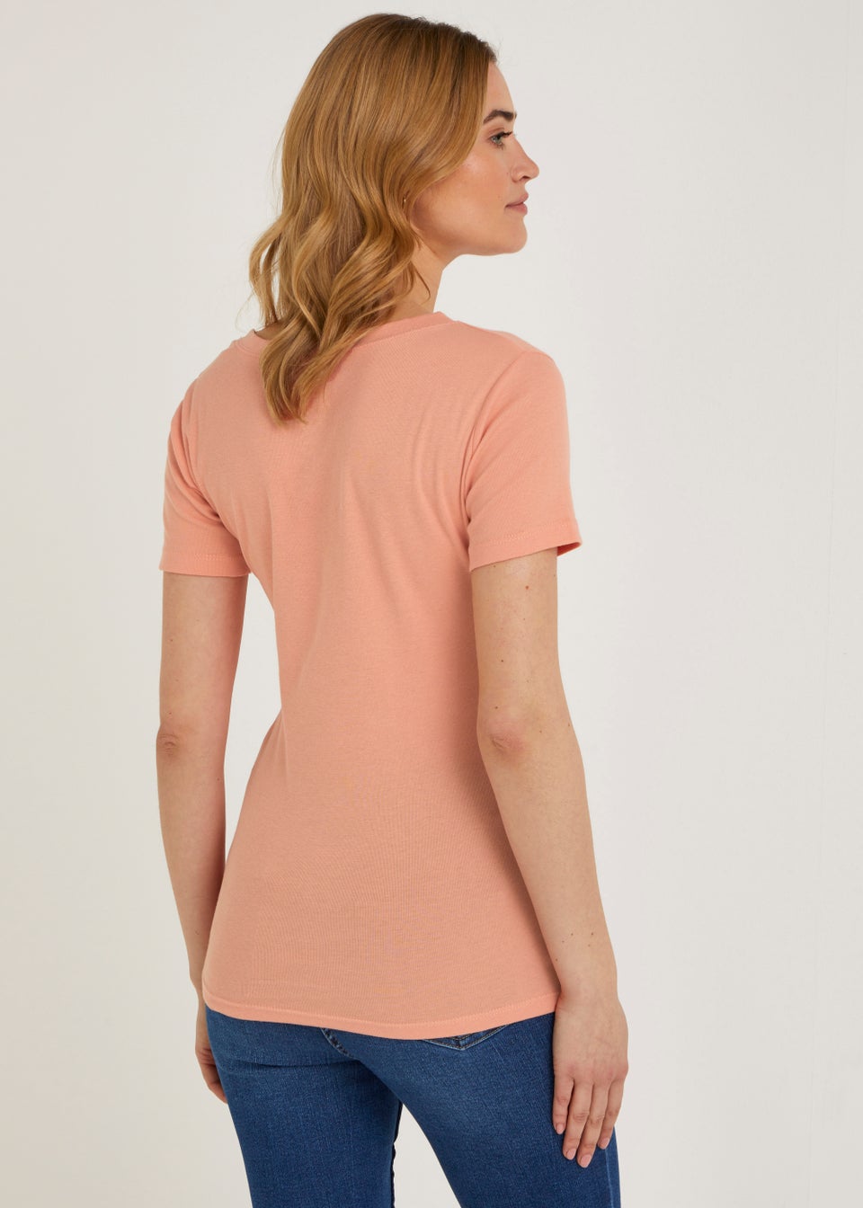Coral Essential T-Shirt - Matalan