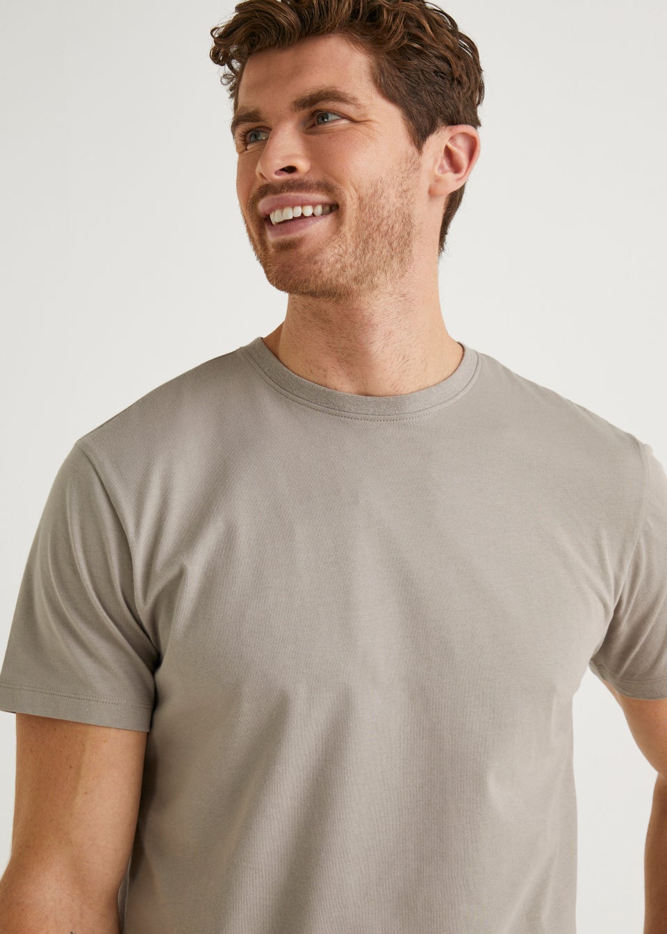 Beige Essential T-Shirt - Matalan