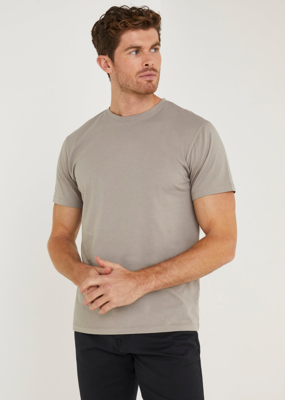 Beige Essential T-Shirt - Matalan