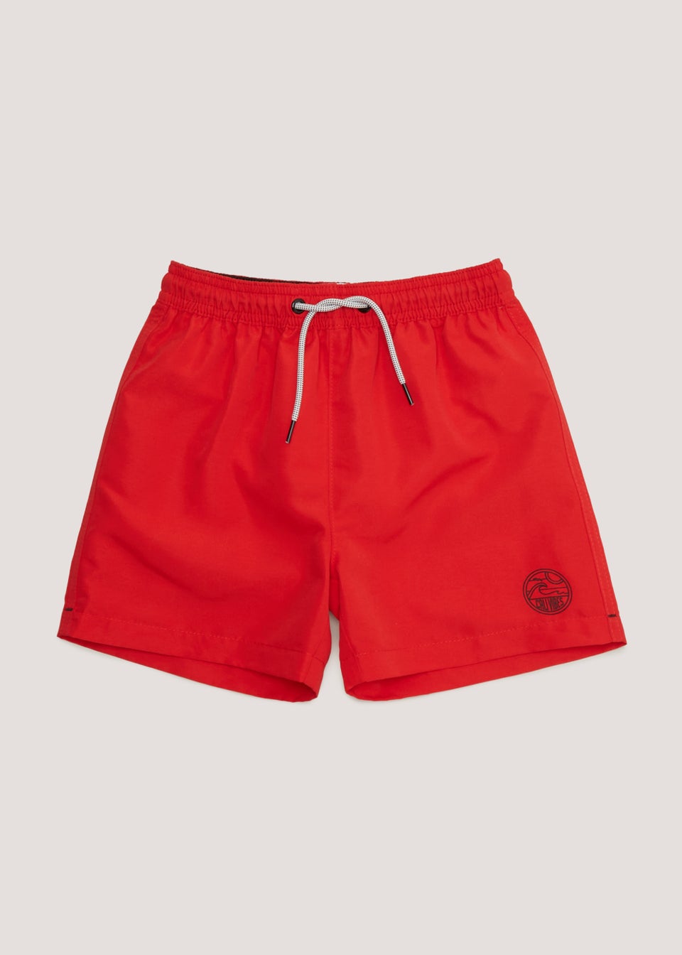 Boys Red Swim Shorts (3-13yrs) - Matalan
