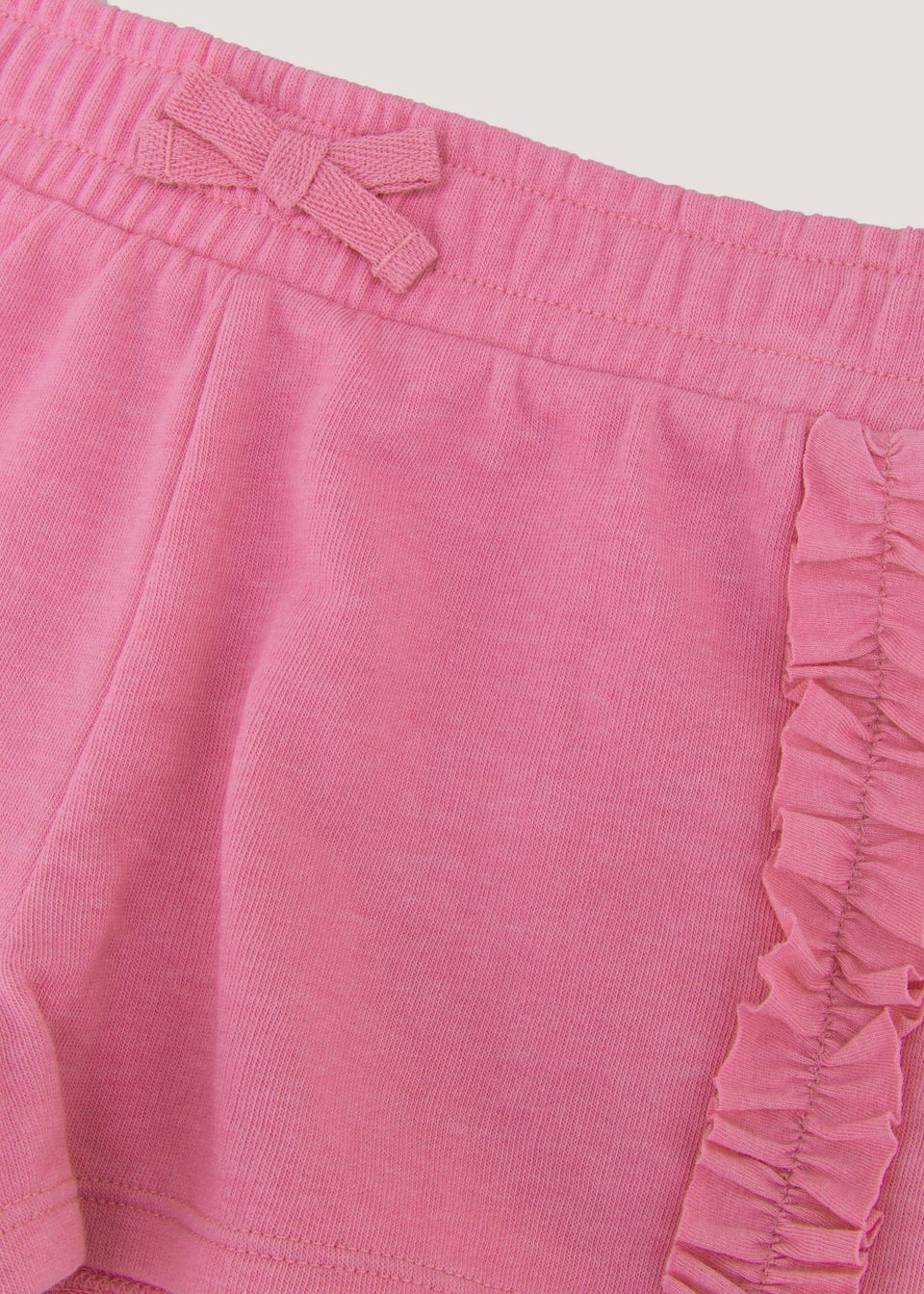 Girls Pink Frill Shorts (4-13yrs) - Matalan