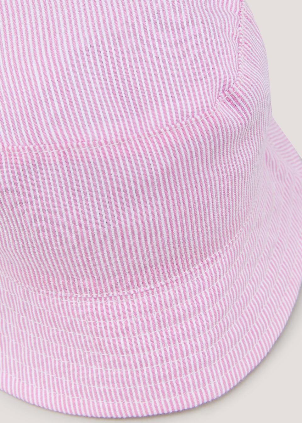 Girls Pink Stripe Bucket Hat (Newborn-24mths) - Matalan