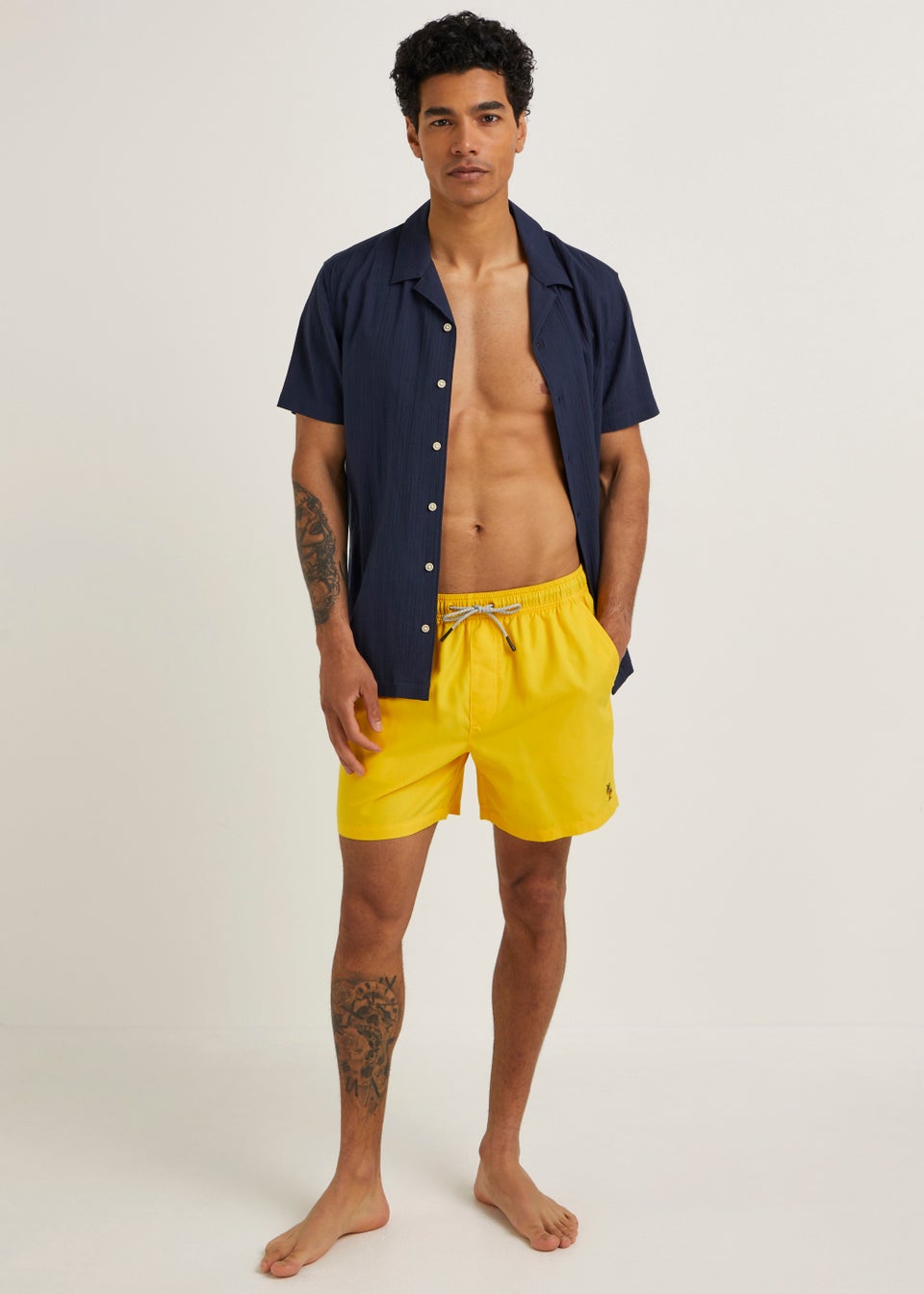 Yellow Essential Swim Shorts - Matalan