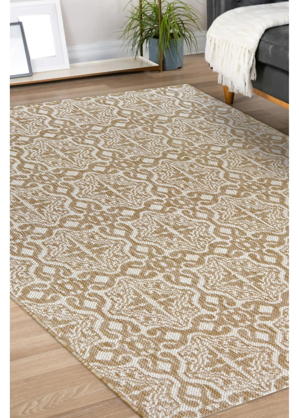 Homemaker Indoor/ Outdoor Victorian Tile Runners - Matalan
