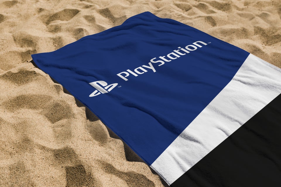Playstation Banner Towel - Matalan