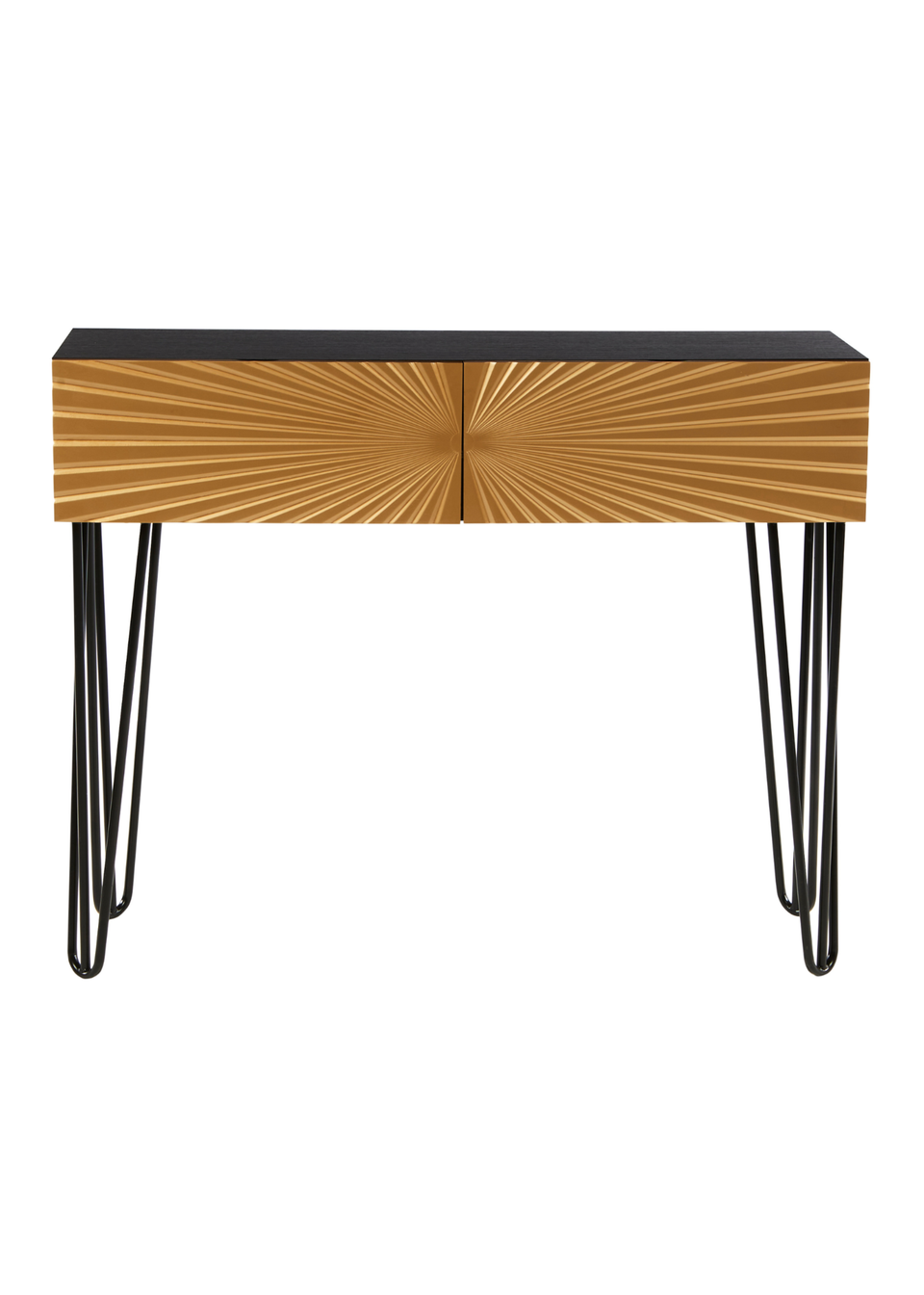 Lloyd Pascal Lustre Console with 2 Drawers - Matalan