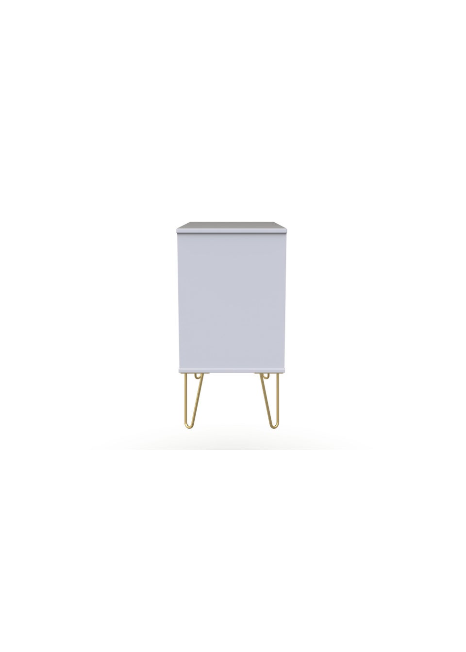 Swift Prism 3 Drawer Chest (69.5cm x 41.5cm x 76.5cm) - Matalan