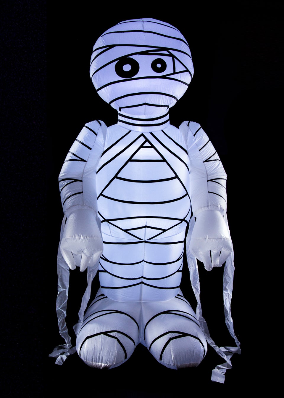 Premier Decorations 2.4m Lit Inflatable Giant Mummy - Matalan