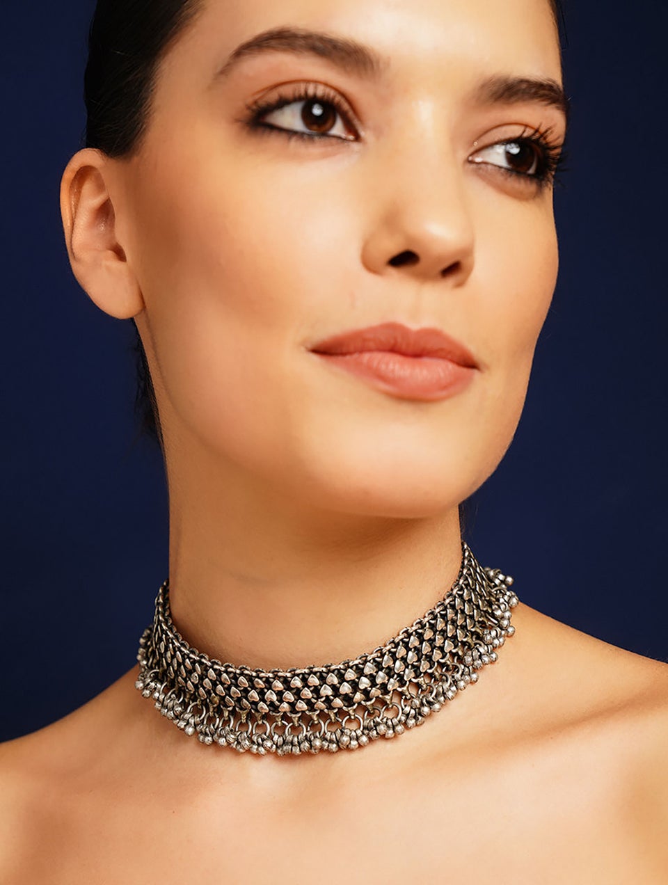 Jaypore silver necklace store