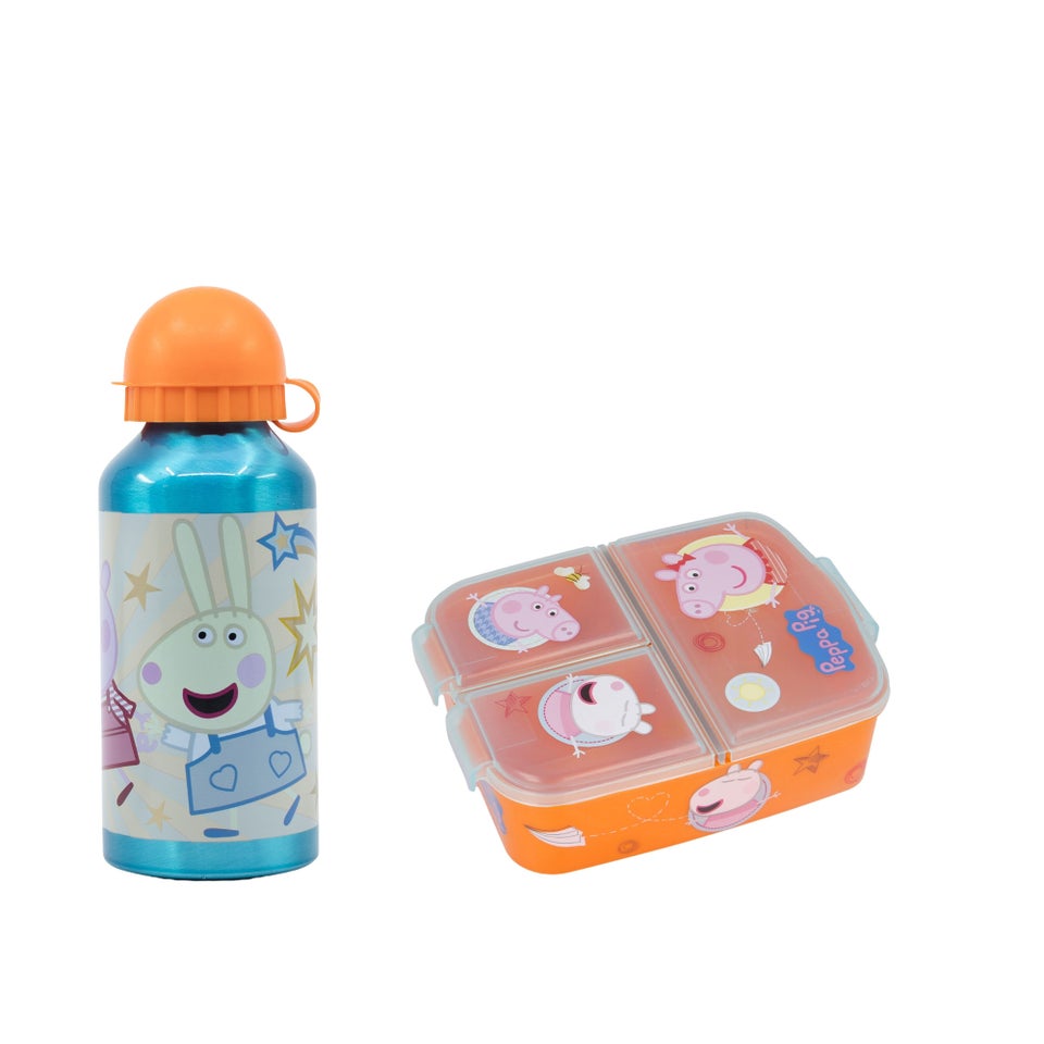 Peppa Pig Lunch Box Set - Matalan