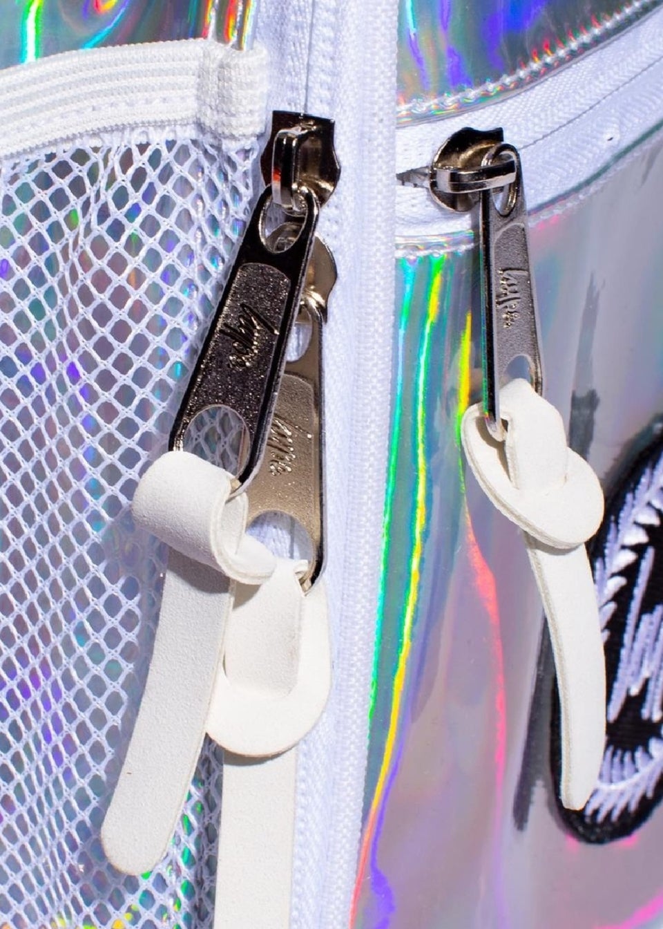 Hype Silver Holographic Lunch Bag - Matalan