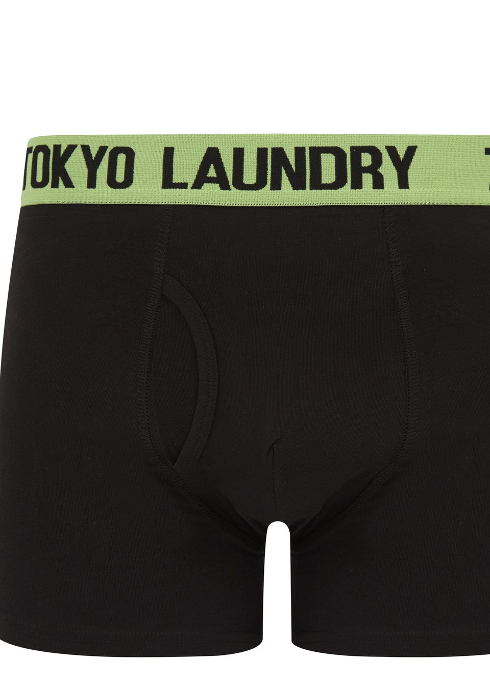 Tokyo Laundry Black Cotton 6-Pack Boxers - Matalan