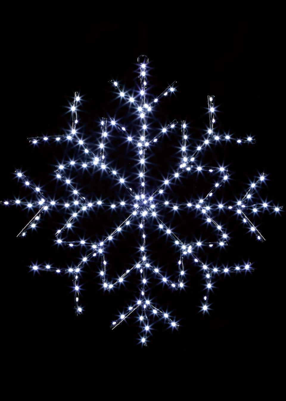 Premier Decorations Twinkling Flexibrights Snowflake Light Sculpture ...