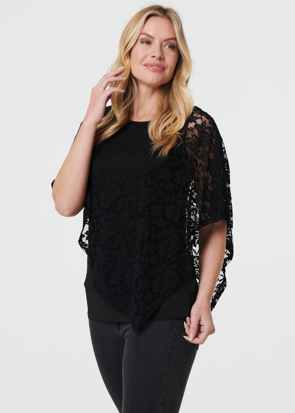 Lace Tops for Women - Black, White & Coloured Lace Tops - Matalan