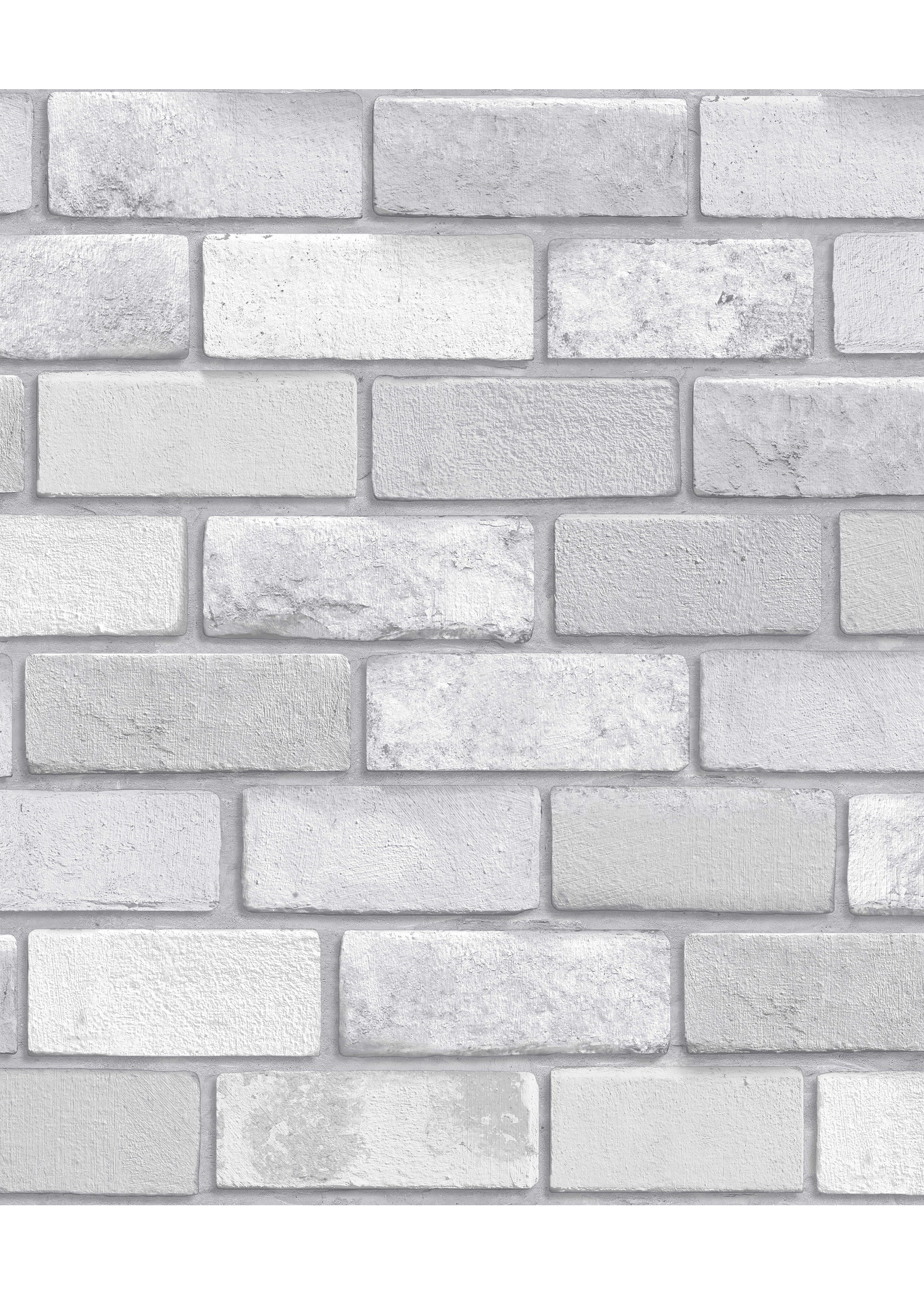 Arthouse Diamond Brick Wallpaper - One Size