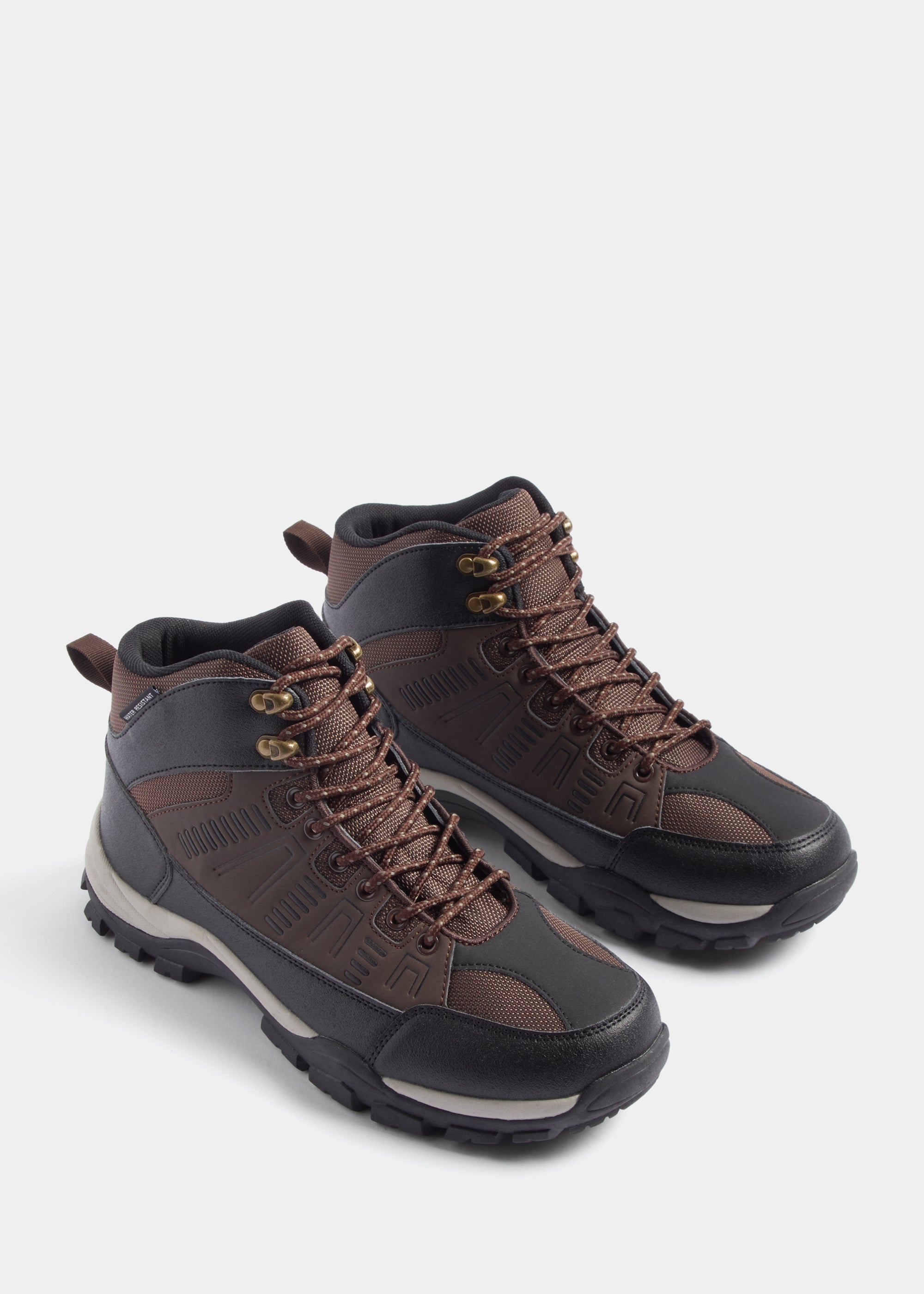 Soleflex Brown Water Resistant Trek Boots - Size 6