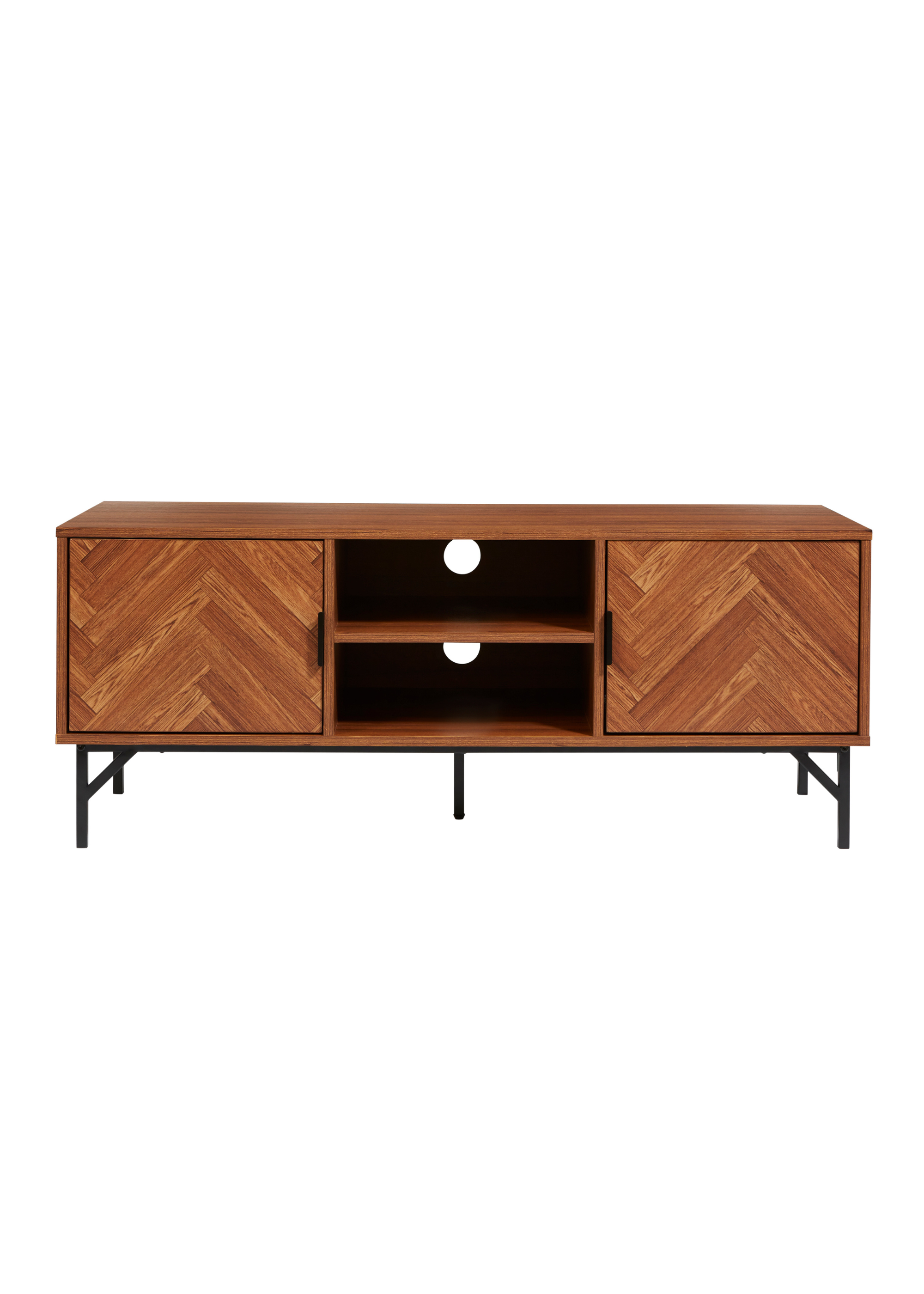 Lloyd Pascal Caprio TV unit with Metal Legs (48cm x 120cm x 40cm) - One ...