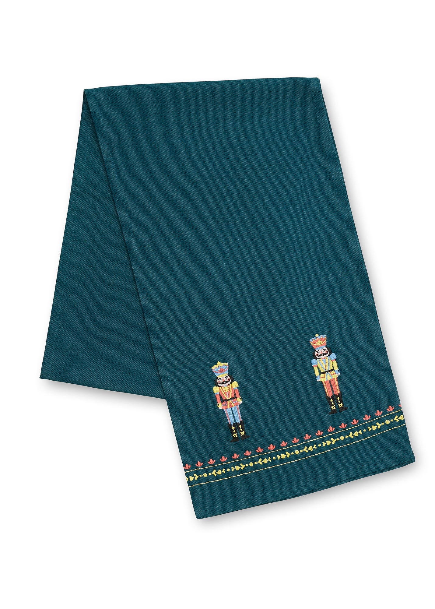 Catherine Lansfield Christmas Nutcracker Embroidered Cotton Dining ...