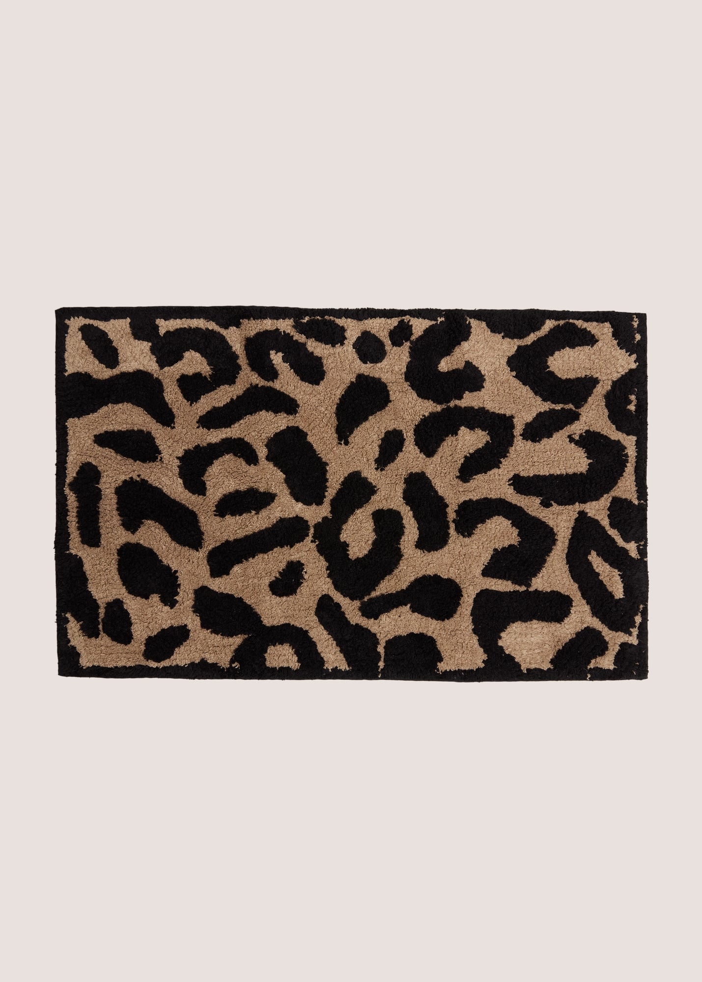 Leopard Print Bath Matt | Matalan
