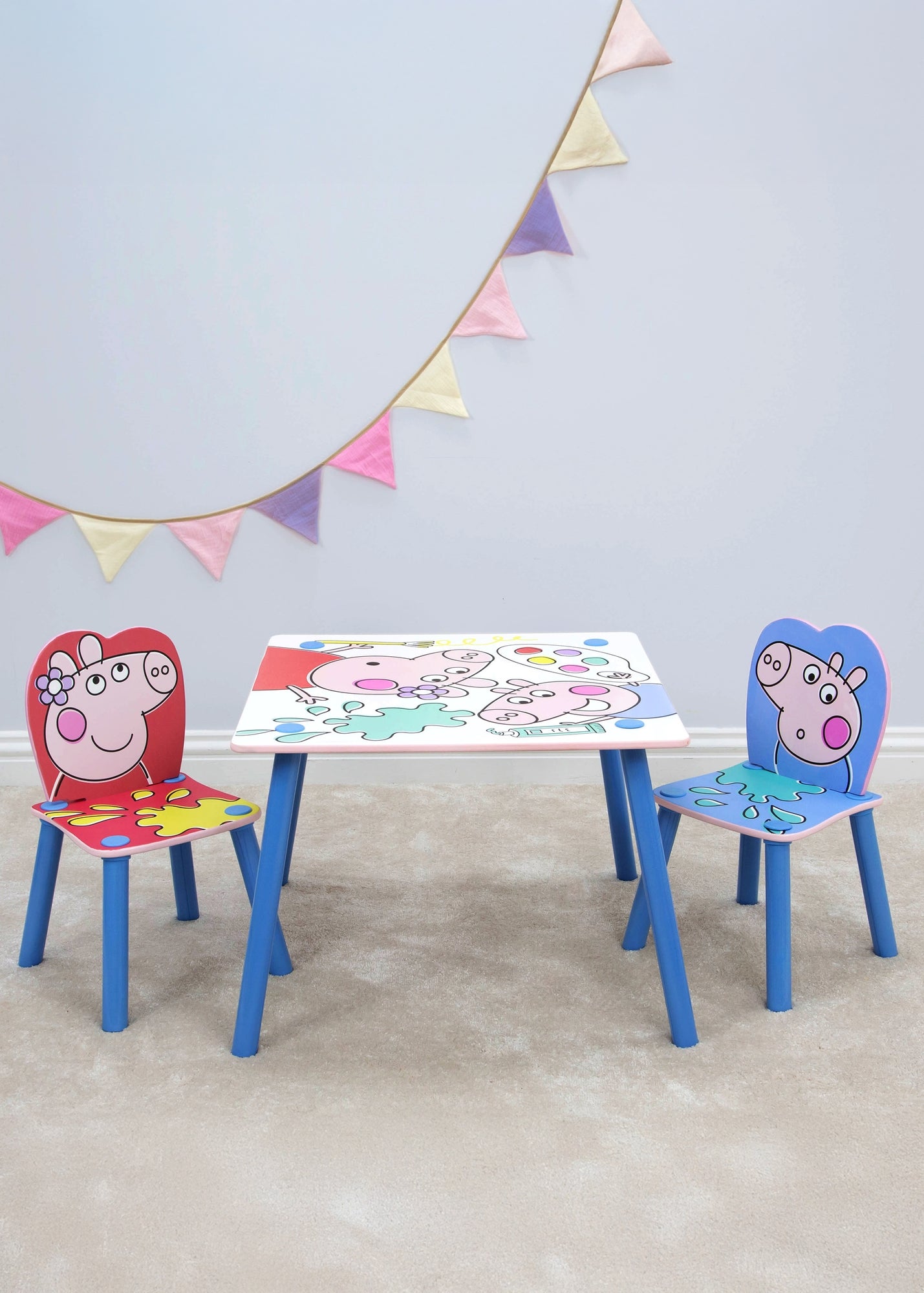 Peppa Pig Playful Pink Table & Chair Set - One Size