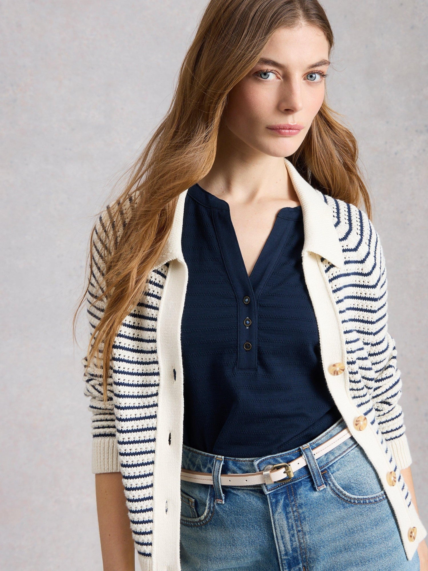 Ärmelloses Top Nora - Dark Navy - 50 | White Stuff