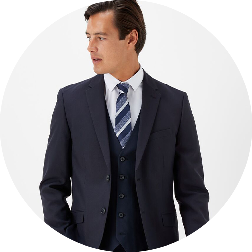 Men's Suits | Business Full Suit & Two Piece Suits - Matalan